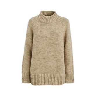 Maison Margiela Femme, Pulls, Beige, Taille: 40 FR Collection de Maille Élégante