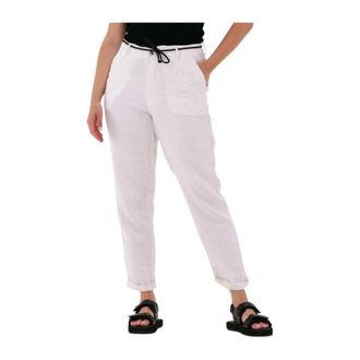 10 Days Gestreifte Hosen Damenmode - - Trousers - Damen - Beige - XS