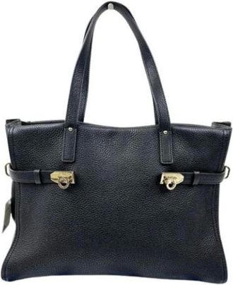 Ferragamo Damen, Pre-Owned, Schwarzk, ONE SIZEGr&ouml;&szlig;e