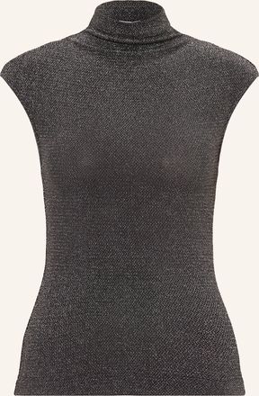 Reiss Reiss Top Seranne Mit Glitzergarn silber