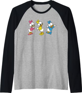 Disney April May & June Retro Character Pose Trip Matching Raglan