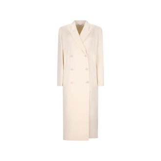 Magda Butrym Eleganter Wollmantel f&uuml;r Frauen - - Coats - Damen - Beige - M