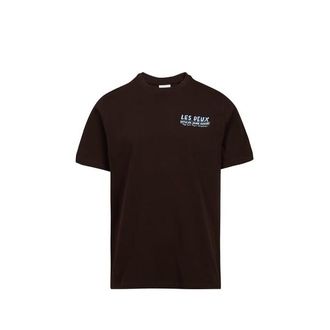 Les Deux Tee-shirt droit en coton