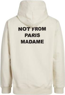 Dr&ocirc;le de Monsieur Sweat &agrave; capuche en coton