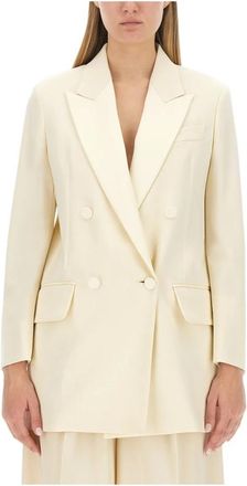 Max Mara Femme, Vestes, Beige, Taille: 34 FR Blazers