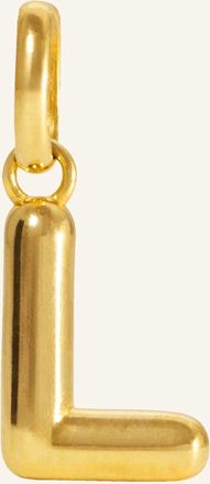 Pompidou Anh&auml;nger Puffy Letter L By Glambou gold