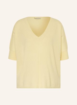 Lilienfels Lilienfels Oversized-Pullover Aus Cashmere gelb