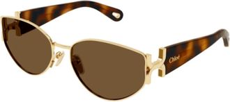Chlo&eacute; unisex, Accessoires, Brun, Taille: ONE Size Ch0260S-002 Lunettes de soleil