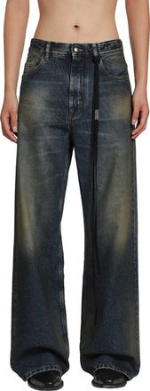 Ann Demeulemeester Modest Relaxed Flared Jeans