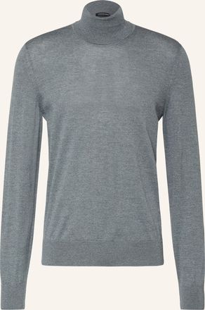 HUGO BOSS Rollkragenpullover Musso grau