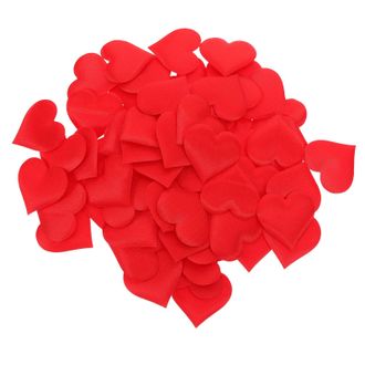 Cabilock VANZACK 500 St&uuml;ck Rote Herzkonfetti Tischdekoration Romantische Valentinstags und Hochzeitsdeko - 35cm Herzf&ouml;rmige Papierschmuckst&uuml;cke f&uuml;r Party und F