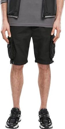 Urban Classics Homme Cargo Double Poche Shorts, Noir, 4XL Grande taille EU