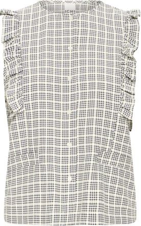 Ichi Ichi, Femme, Blouses et Chemises, Multicolore, Taille: 40 FR Blouse