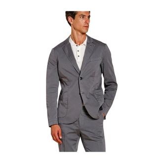 Mason's Da Vinci Travel Blazer - - Jackets - Herren - Blau - L