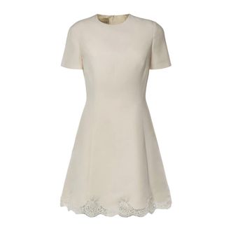 Valentino Garavani Short Robes - Femme - Robes - Blanc - Taille: 36 FR