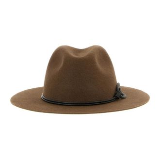 Brunello Cucinelli Filzhut mit Monile-Besatz - - Accessories - Damen - Braun - M