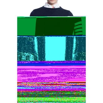 Thom Browne Femme, Pulls, Bleu, Taille: 36 FR Classic Loopback 4-Bar SweaT-shirt