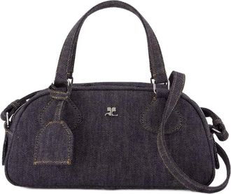 Courr&egrave;ges Damen, Taschen, Grau, ONE SIZEGr&ouml;&szlig;e