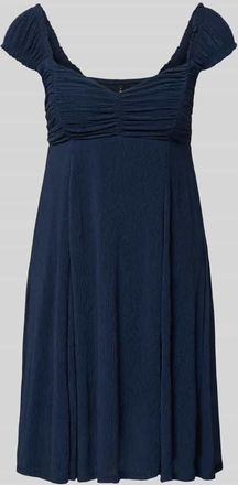 Only Ausgestelltes Freizeitkleid mit Strukturmuster Modell HELDA