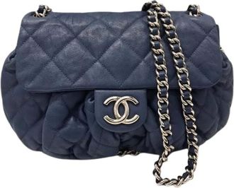 Chanel Pre-owned Matelasse A49889 Shoulder bag - Femme - Pre-owned - Bleu - Taille: ONE Size