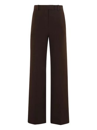 Circolo 1901 pantalon en coton à coupe droite - Marron