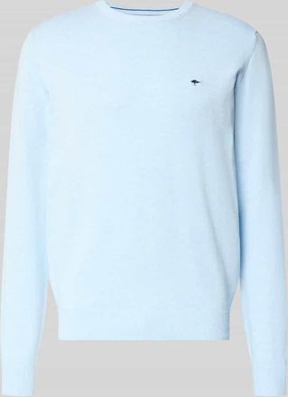 Fynch-Hatton Strickpullover mit gerippten Abschlüssen