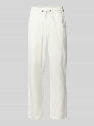 Blend Regular Fit Leinenhose mit Tunnelzug Modell BAY