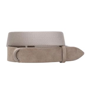 Orciani Suede Nobuckle G&uuml;rtel - - Accessories - Herren - Grau - ONE SIZE