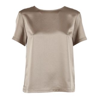 Max Mara Femme, Blouses et Chemises, Beige, Taille: 42 FR Zona Top