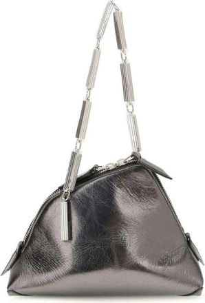 The Attico La Scala Ketten-Clutch - - Bags - Damen - Grau - ONE SIZE
