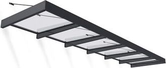 Palram Canopia by Palram Vordach Sophia XL 5.7x1.4 anthrazit, klar