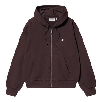 Carhartt Work in Progress Hooded Casey Jacket - - Sweatshirts & Hoodies - Damen - Braun - S