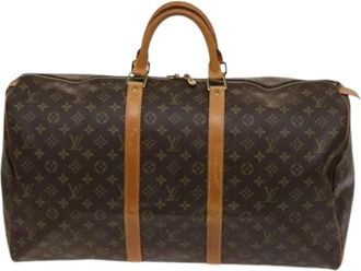 Louis Vuitton unisex, Pre-owned, Brun, Taille: ONE Size Sac week-end en toile Pre-owned