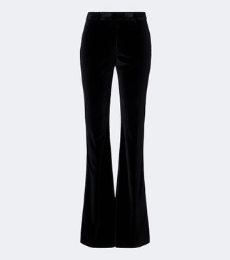 Etro Pantalon &eacute;vas&eacute; en velours de coton