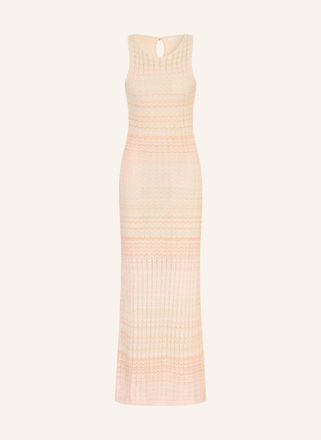 Guess Strickkleid Rosalyn Mit Glitzergarn orange