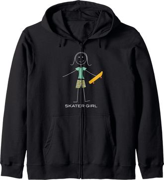 Whyitsme Design Lustige Frauen Skateboarding, M&auml;dchen Skateboarder Geschenk Kapuzenjacke