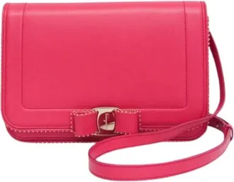 Ferragamo Pre-owned Fz-21 O001 Sac bandouli&egrave;re - Femme - Pre-owned - Rose - Taille: ONE Size