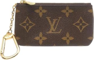 Louis Vuitton unisex, Pre-owned, Brun, Taille: ONE Size Portefeuille en toile Pre-owned
