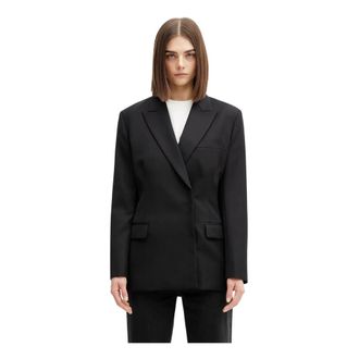 Anine Bing Aretha Blazer - - Jackets - Damen - Schwarzk - XS