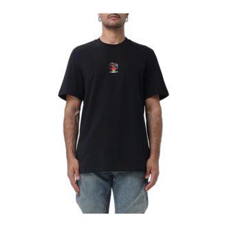 Msgm Grafik-T-Shirt - - Tops - Herren - Schwarzk - M
