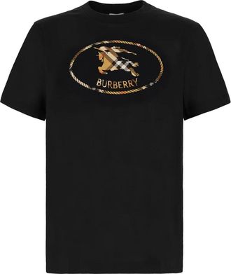 Burberry Homme, Tops, Noir, Taille: L T-Shirt