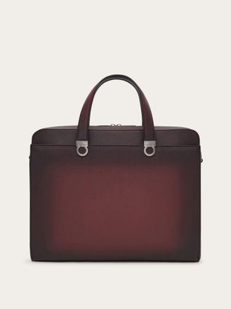 Ferragamo Herren Gancini Aktentasche Rot