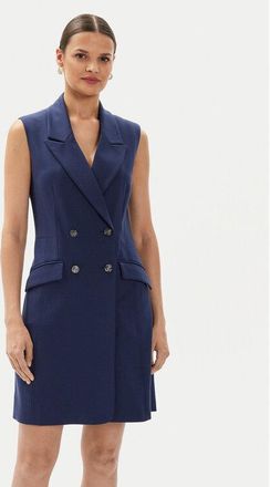 Guess Coctailkleid W4YK25 KBJP2 Dunkelblau Regular Fit