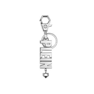 Philipp Plein Schl&uuml;ssel- & Taschenanh&auml;nger - Keychain Pp - Gr. unisize - in Silber - f&uuml;r Damen