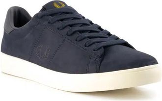 Fred Perry Herren Sneaker blau Veloursleder