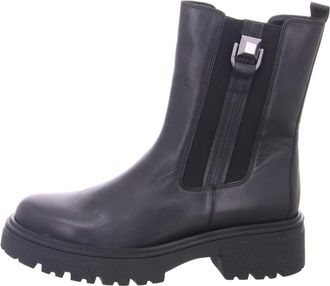 Gabor Chelsea-Stiefelette mit seitlichem Rei&szlig;verschluss - - Shoes - Damen - Schwarzk - 39 EU