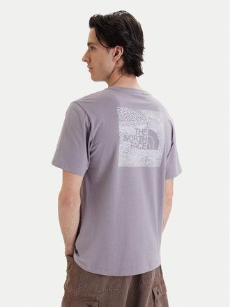 The North Face T-Shirt NSE Box NF0A8GV2 Violett Regular Fit