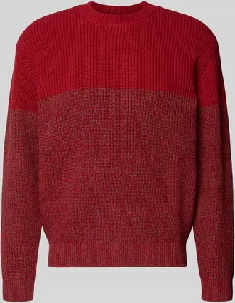 A|X Armani Exchange Strickpullover mit Rundhalsausschnitt