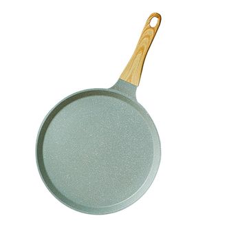 Cabilock Antihaft Bratpfanne Avocadogr&uuml;n Koreanische Flache Pfanne f&uuml;r Spiegeleier Omeletts Induktionsherd Gasherd Geeignet Aluminiumlegierung mit Medizinische