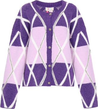Izia Strickjacke Frauen violett-flieder